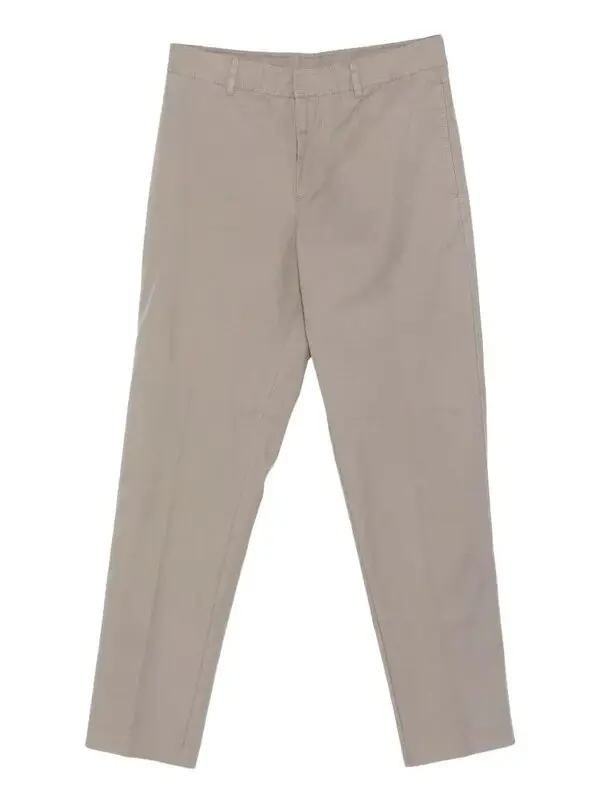 Emporio Armani Logo Appliqué Trousers - Grey
