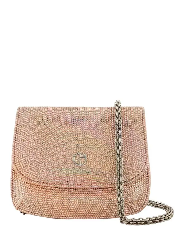 Giorgio Armani Embellished Chain Mini Bag - Pink