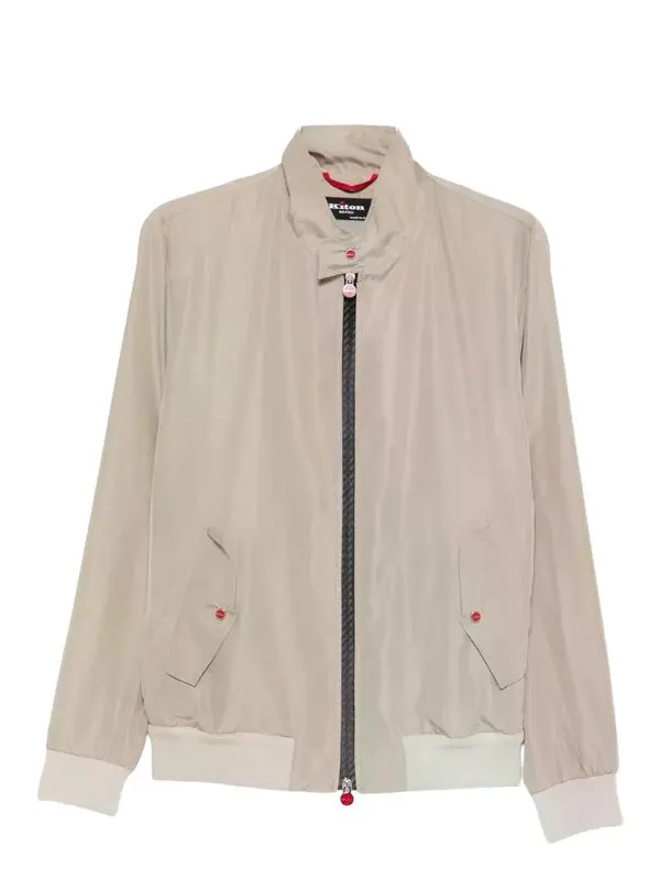 Kiton Bomber Jacket - Neutrals