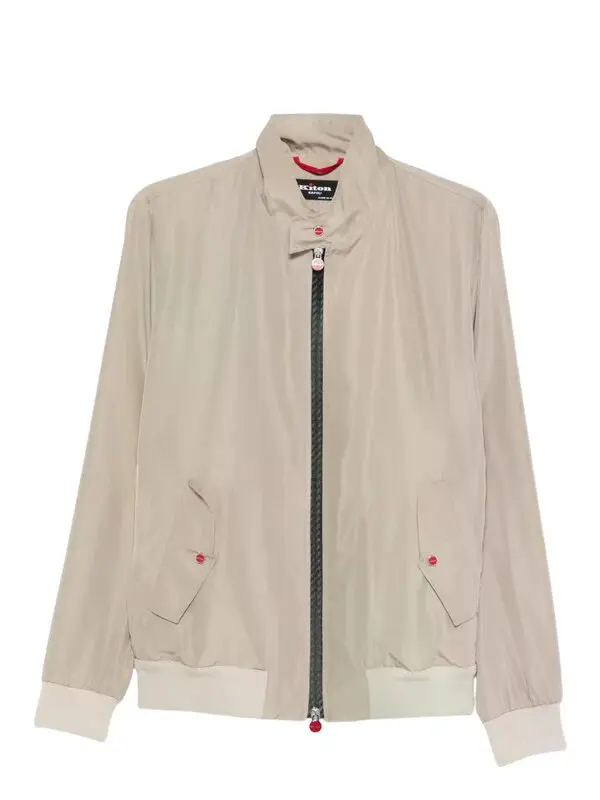 Kiton Bomber Jacket - Neutrals