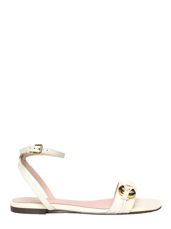 COCCINELLE Buckle-fastening Leather Sandals - Neutrals