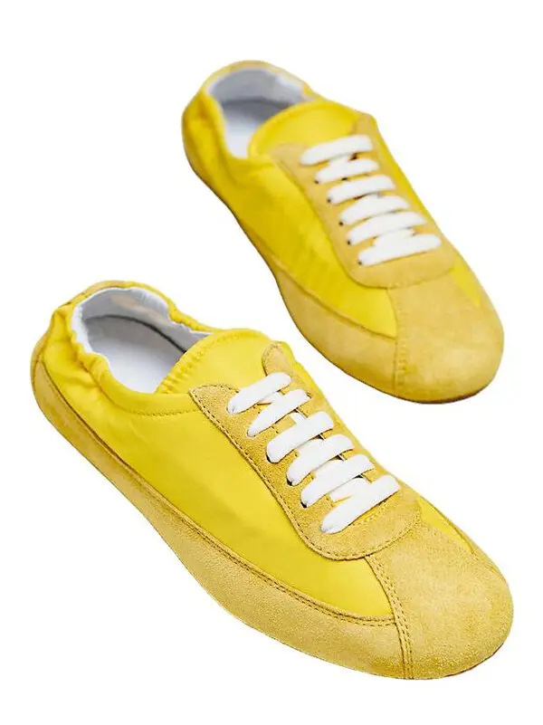 CANDICE COOPER Dandy Scrunch Sneakers - Yellow