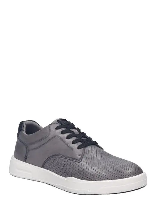 Josef Seibel Donovan 07 Leather Low Top Sneaker - Gray