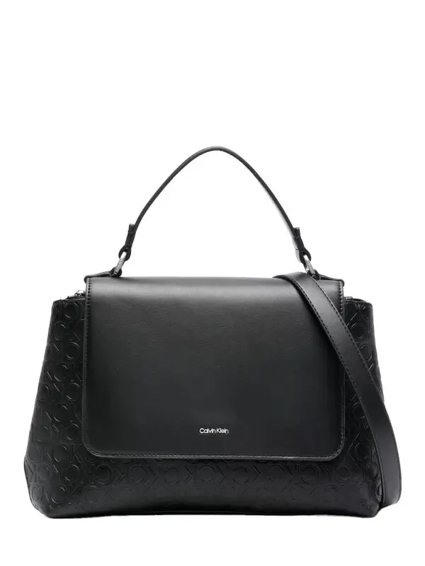Calvin Klein Monogram Logo Bag - Black