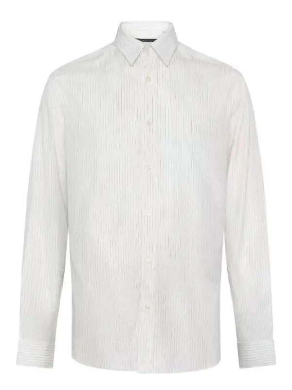 LOW BRAND Striped Shirt - White