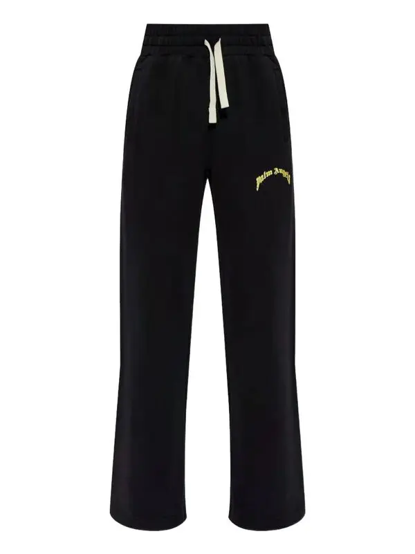 Palm Angels Logo-print Track Pants - Black