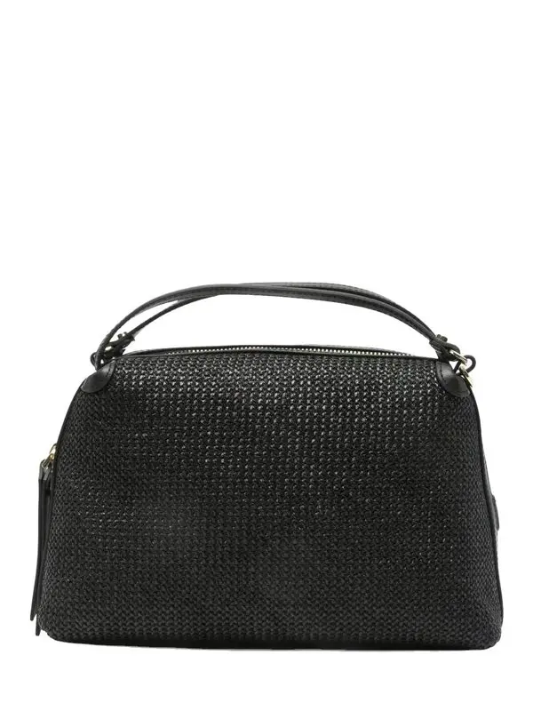 GIANNI CHIARINI Alifa Woven Tote Bag - Black