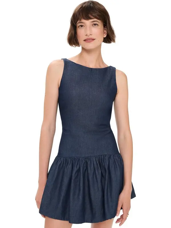 Peixoto Addison Mini Dress - Blue Denim