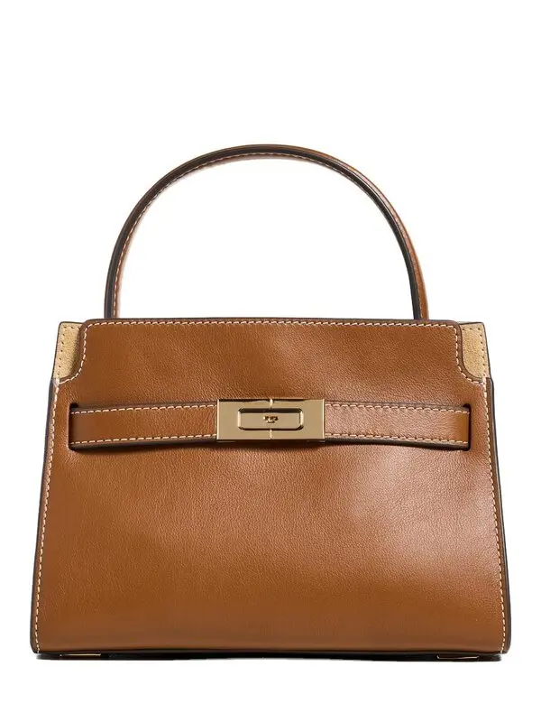 Tory Burch Lee Radziwill Small Tote - Aged Tan
