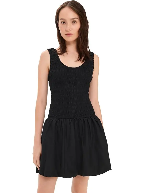 PISTOLA Ilona Mini Dress - Noir