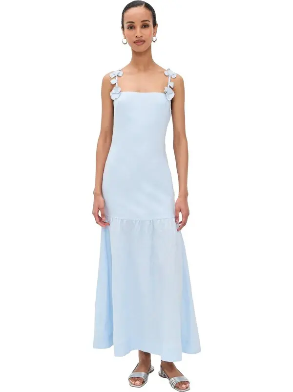 ANDRES OTALORA Benditas Maxi Dress - Baby Blue