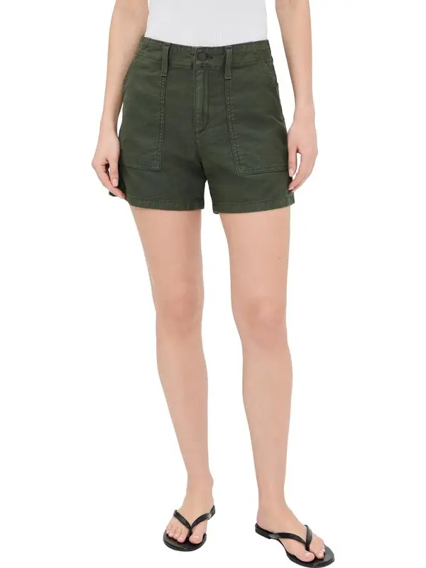 LEVI'S Ribcage Utility Shorts - Slubbed Deep Depths