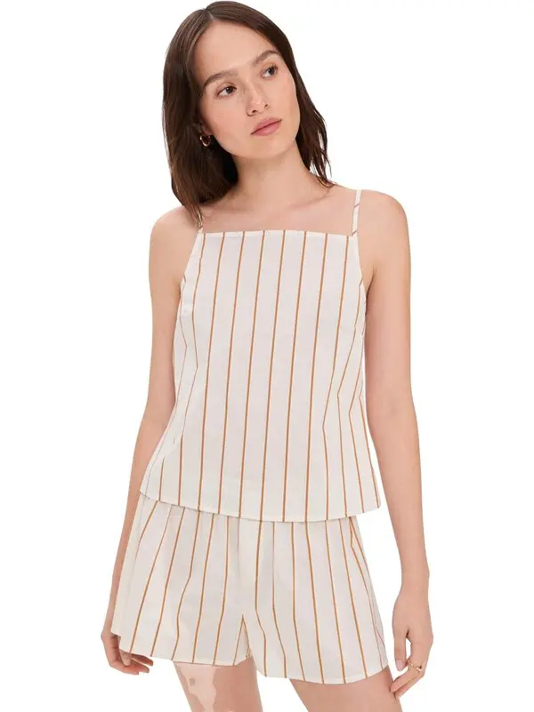 Staud Maisie Top - Solana Stripe