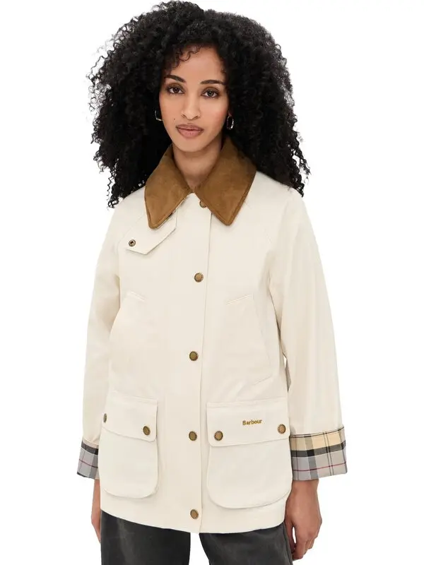Barbour Modern Beadnell Casual Jacket - Light Pearl/dress