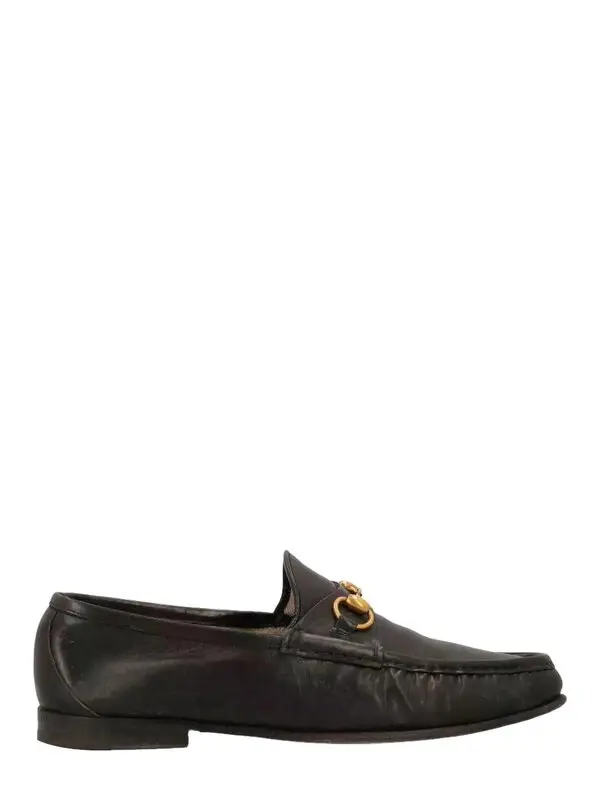 Gucci Horsebit Leather Loafers - Black