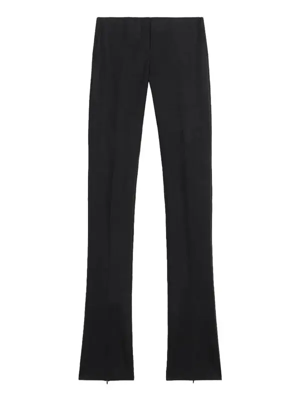 Blumarine Zip-fastening Trousers - Black