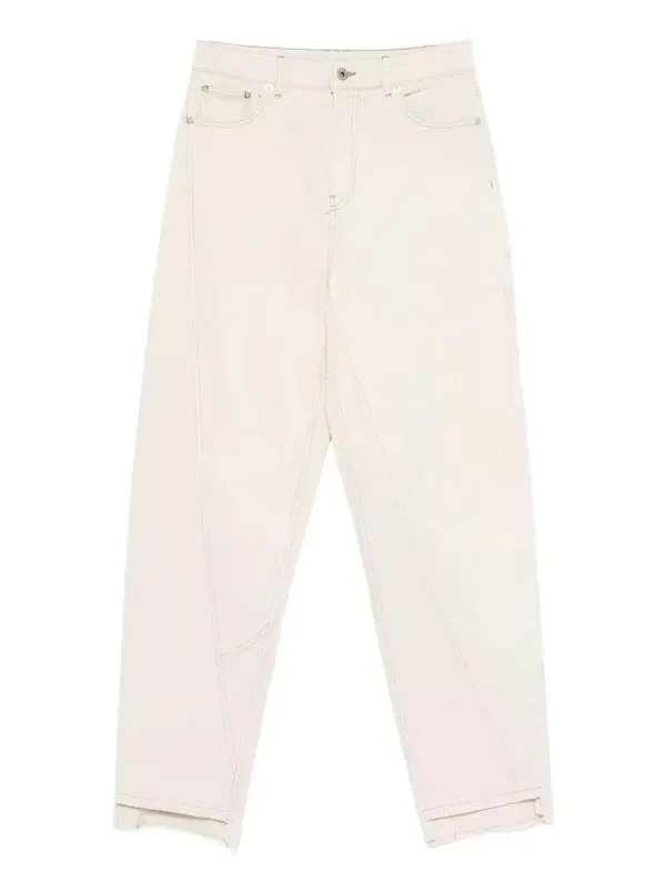 HALFBOY Panelled Boyfriend Jeans - Neutrals