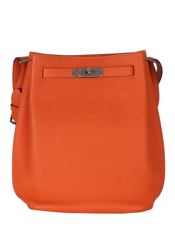 Hermès Togo So Kelly 26 Shoulder Bag - Orange