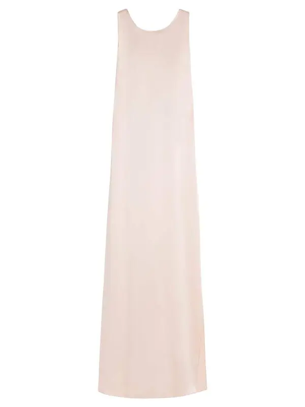 Max Mara Silk Maxi Dress - Pink