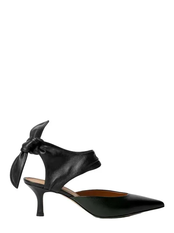 ODISSI Jodie Knotted Pumps - Black