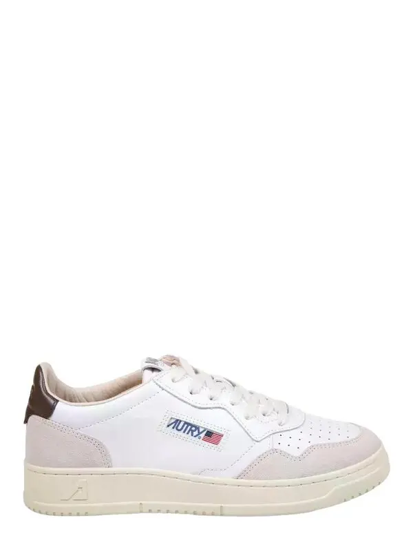 AUTRY Medalist Panelled Sneakers - White
