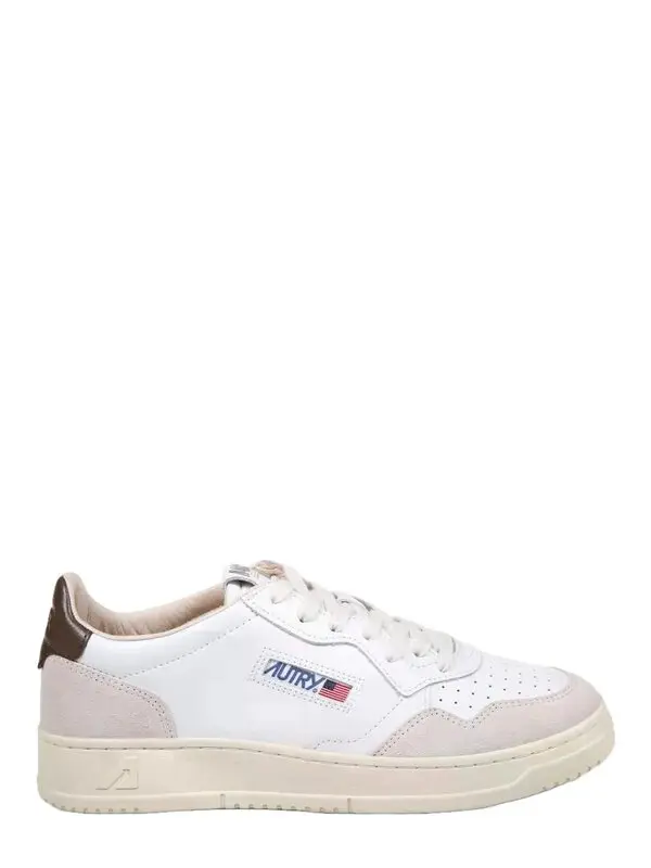 AUTRY Medalist Panelled Sneakers - White