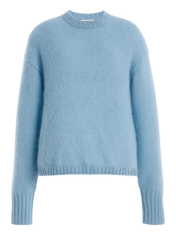 BY MALENE BIRGER Brie Wool-blend Sweater - Light Blue