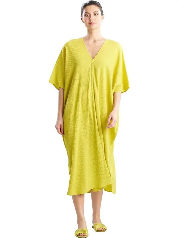 Natori Onsen Caftan - Yellow