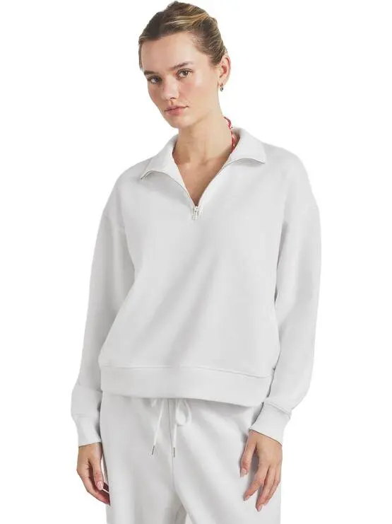 Splendid Goldie Mockneck Pullover - White