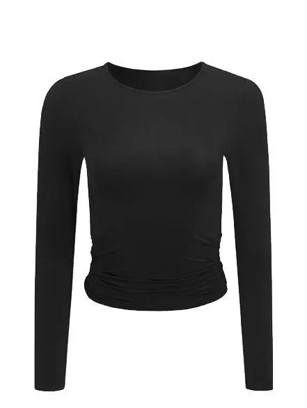 Splendid Upf 50+ Sunsoft Long Sleeve Tee - Black