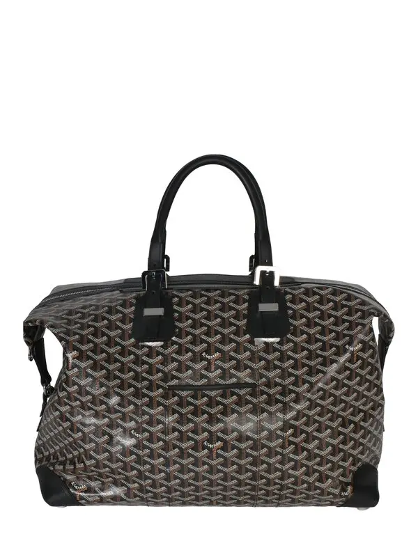 Goyard Goyardine Canvas Boeing 45 Duffle - Black