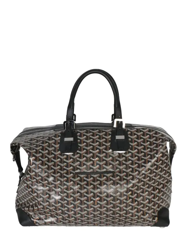 Goyard Goyardine Canvas Boeing 45 Duffle - Black