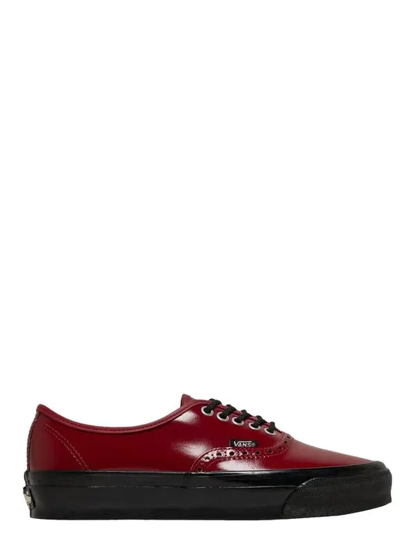 VANS Authentic Leather Trainers - Red