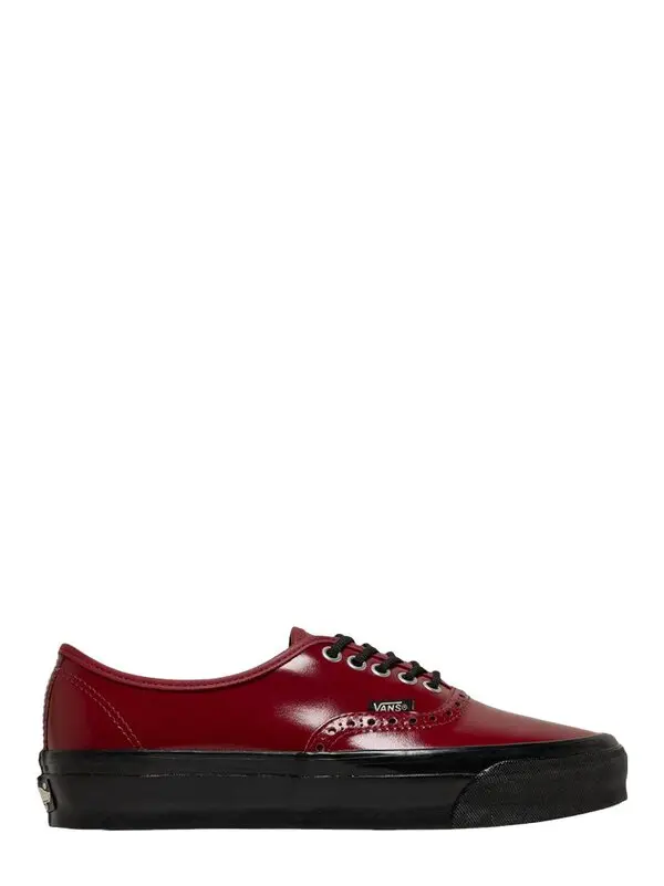 VANS Authentic Leather Trainers - Red