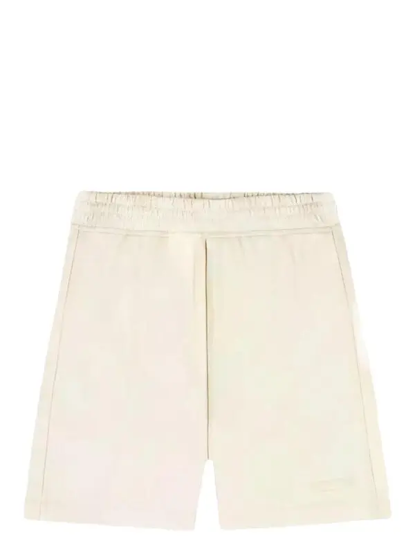 REPRESENT Owners Club Elasticated Waist Shorts With Logo Detail - Neutrals