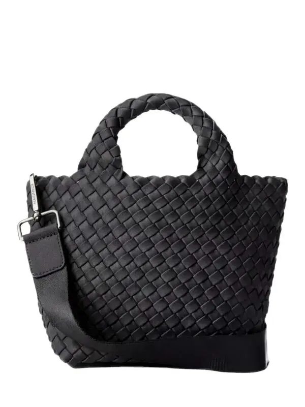 NAGHEDI St. Barths Woven Top-handle Tote Bag - Grey