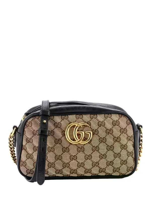 Gucci Gg Marmont Small Shoulder Bag - Black