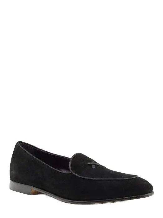 ZELLI ITALIA X' Suede Loafer - Black