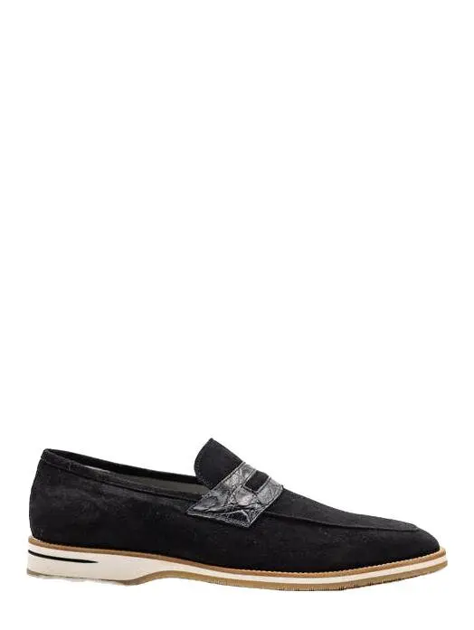 ZELLI ITALIA Meo 3 Penny Loafer - Black