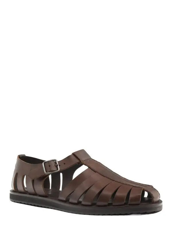 ZELLI ITALIA Pesca Fisherman Sandal - Brown