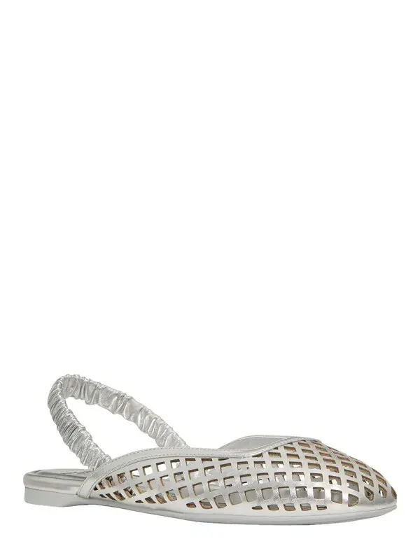 Kate Spade New York Slingback Flat - Silver