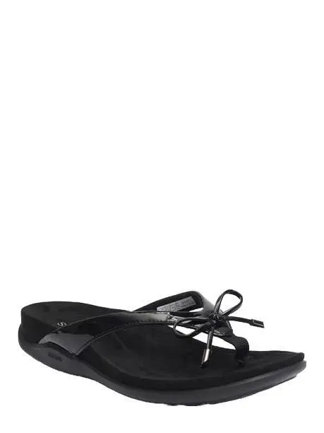 STRIVE Island Ii Bow Thong Sandals - Black Ii
