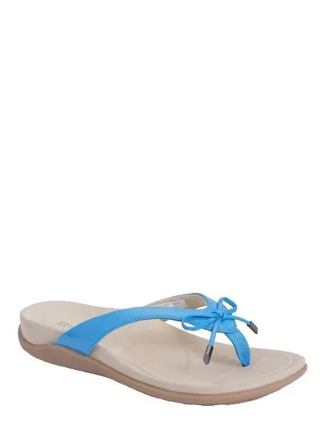 STRIVE Island Ii Bow Thong Sandals - Ocean