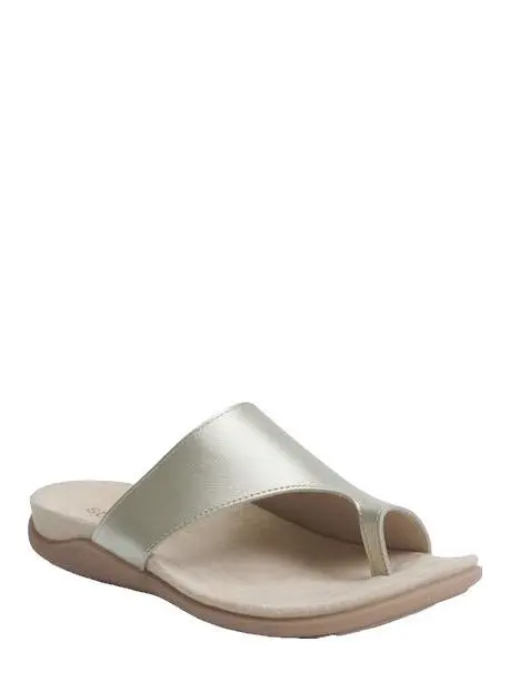 STRIVE Toe Loop Sandal - Gold