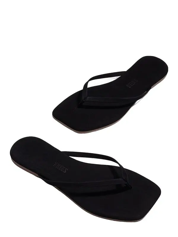 Tkees Lily Square Toe Flip Flop - Sable
