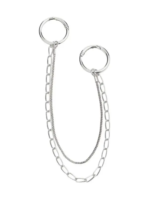 Chelsea28 Chain Bag Charm - Silver