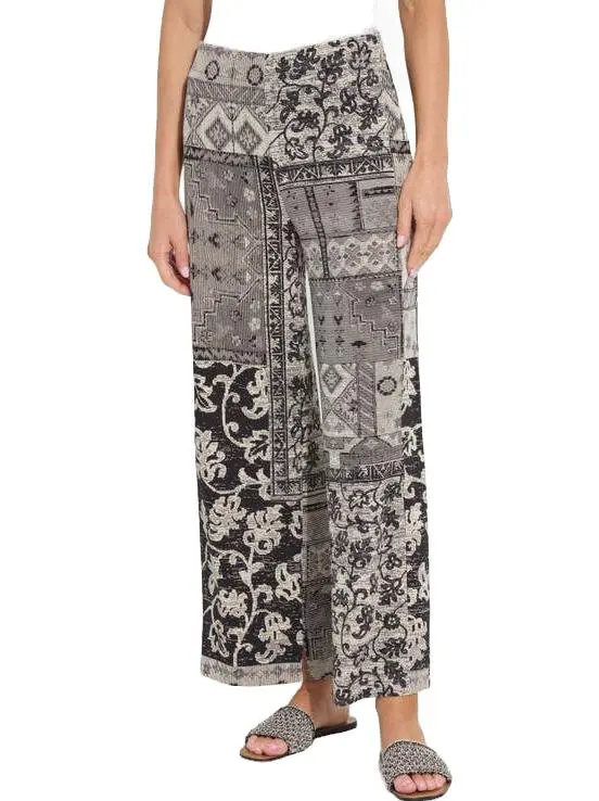 Lyssé Mixed Print Stretch Woven Pants - Casa Da Musica