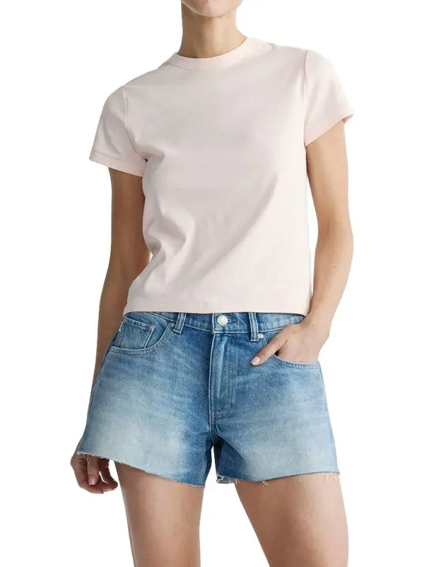 DL1961 Abby High-waist Denim Shorts - Avenue
