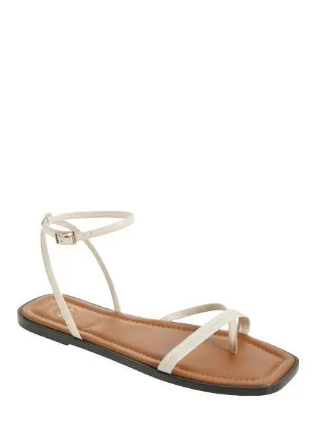 ATP ATELIER Miane Ankle Strap Sandal - Linen