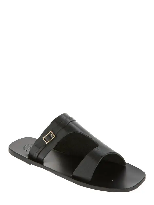ATP ATELIER Varna Cutout Sandal - Black